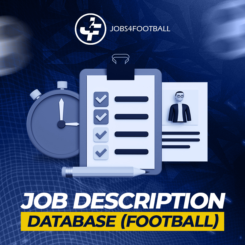 Football Job Description Database | jobs4football